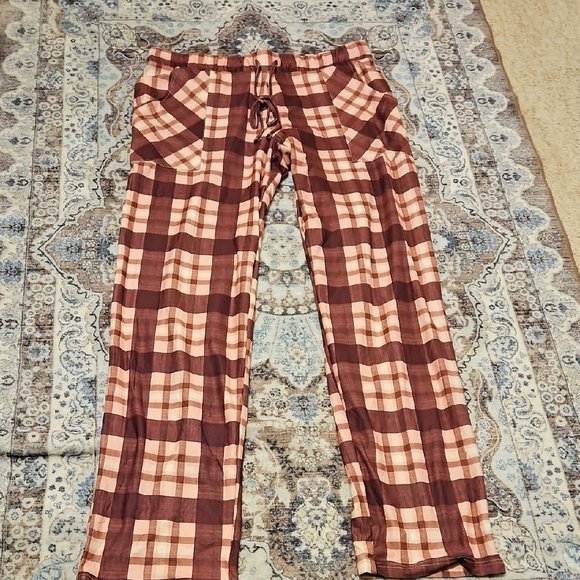 Lucky Brand | Intimates & Sleepwear | Lucky Brand Checkered Pajama ...